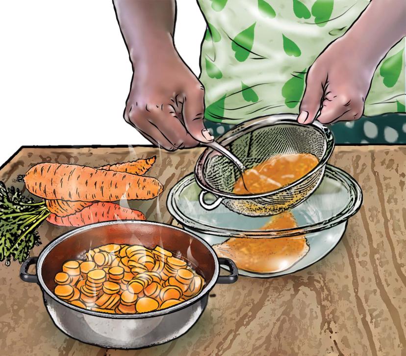 Disability - Passing pureed food through a sieve - 02 - CIYCF23 | IYCF ...