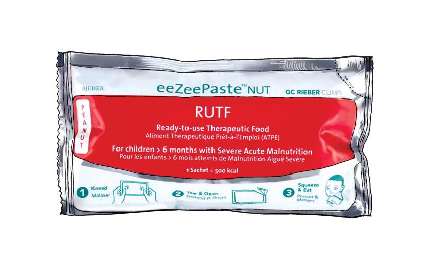 Food - Ready to use therapeutic food packet - 00B - Nepal | IYCF Image Bank